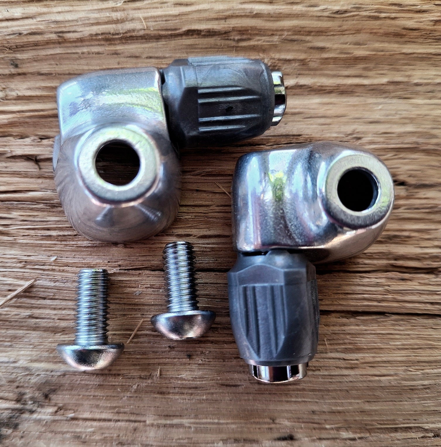 Shimano Cable Stop Adjusters (downtube braze on adapters)