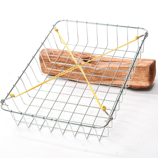 Wald Large 139 Half Racer Basket: Silver